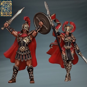 Gladiators Vol 2 Full Set Dnd Miniature, Tabletop RPG Dnd Mini, D&D ...