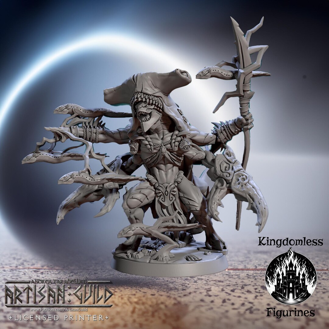 Mirmidon Lightning Wizard Dnd Miniature, Tabletop RPG Dnd Mini, D&D ...