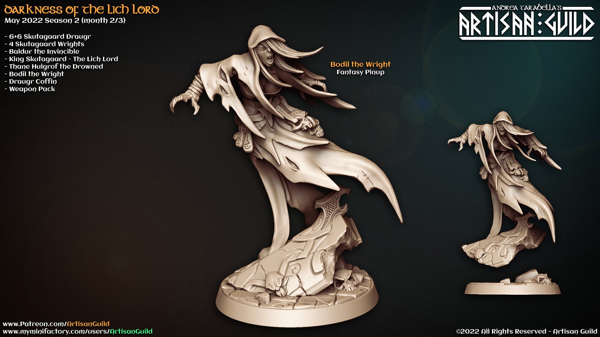 Pinup Wraith Dnd Miniature Tabletop RPG Dnd Mini D&D - Etsy