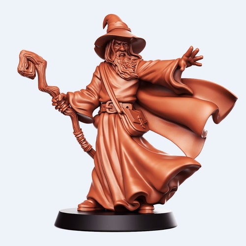 Elf Mage Mini Dnd Tabletop RPG Miniature D&D Figurines - Etsy