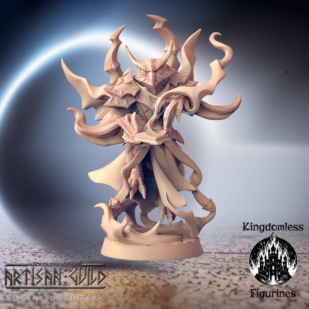 Male Gryphon Mage Dnd Miniature | Tabletop RPG Mini | D&D Figurines ...