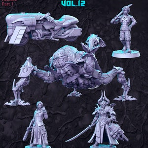 Omega Dnd Miniature, Tabletop RPG Dnd Mini, D&D Figurines, Fantasy ...