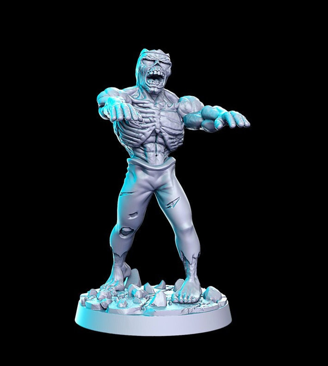 Infected Civilian Dnd Miniature, Tabletop RPG Dnd Mini, D&D Figurines ...