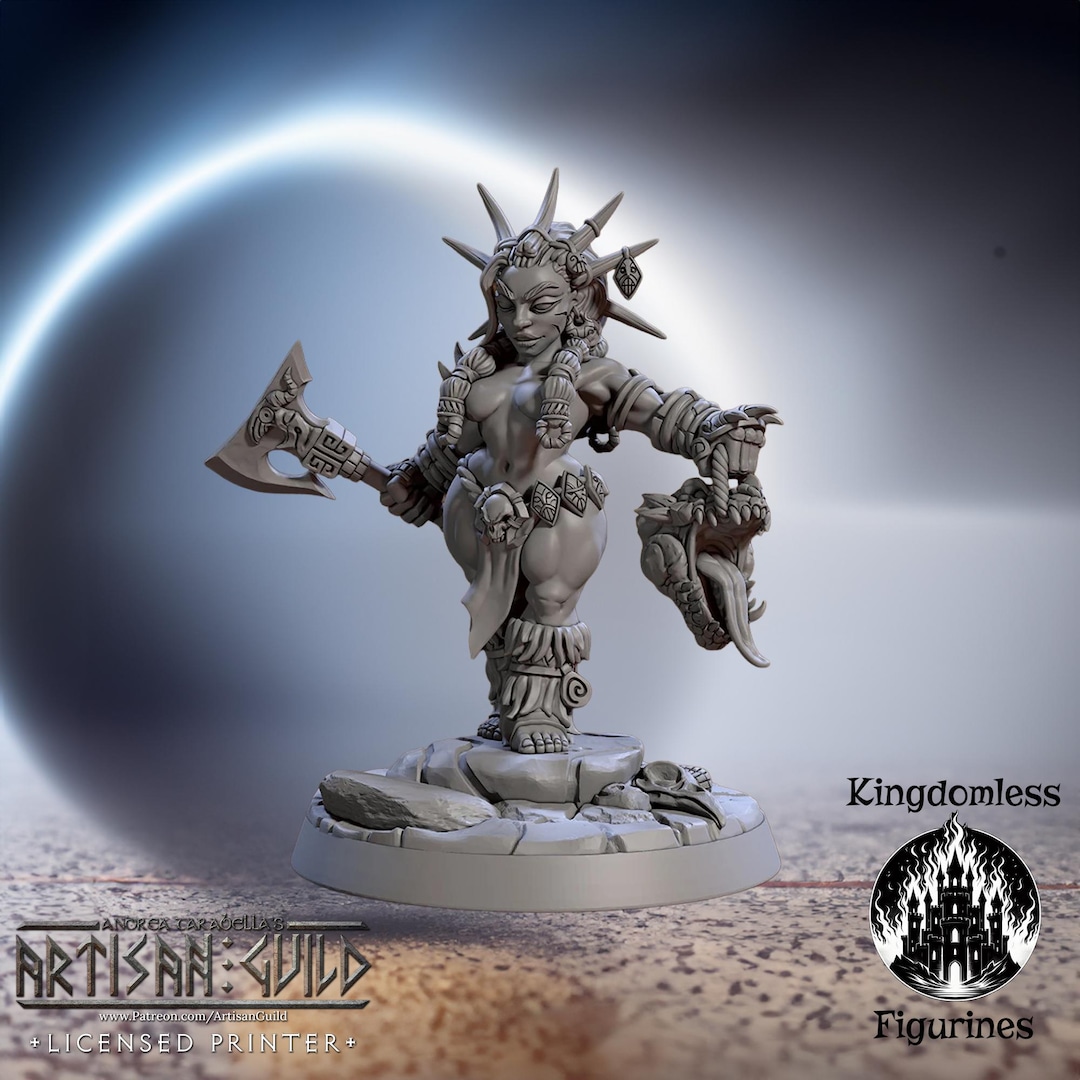Female Dwarf Pinup Dnd Miniature | Tabletop RPG Dnd Mini | D&D ...