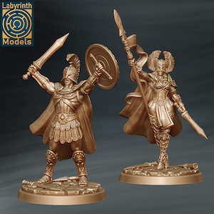 Gladiators Vol 2 Full Set Dnd Miniature, Tabletop RPG Dnd Mini, D&D ...
