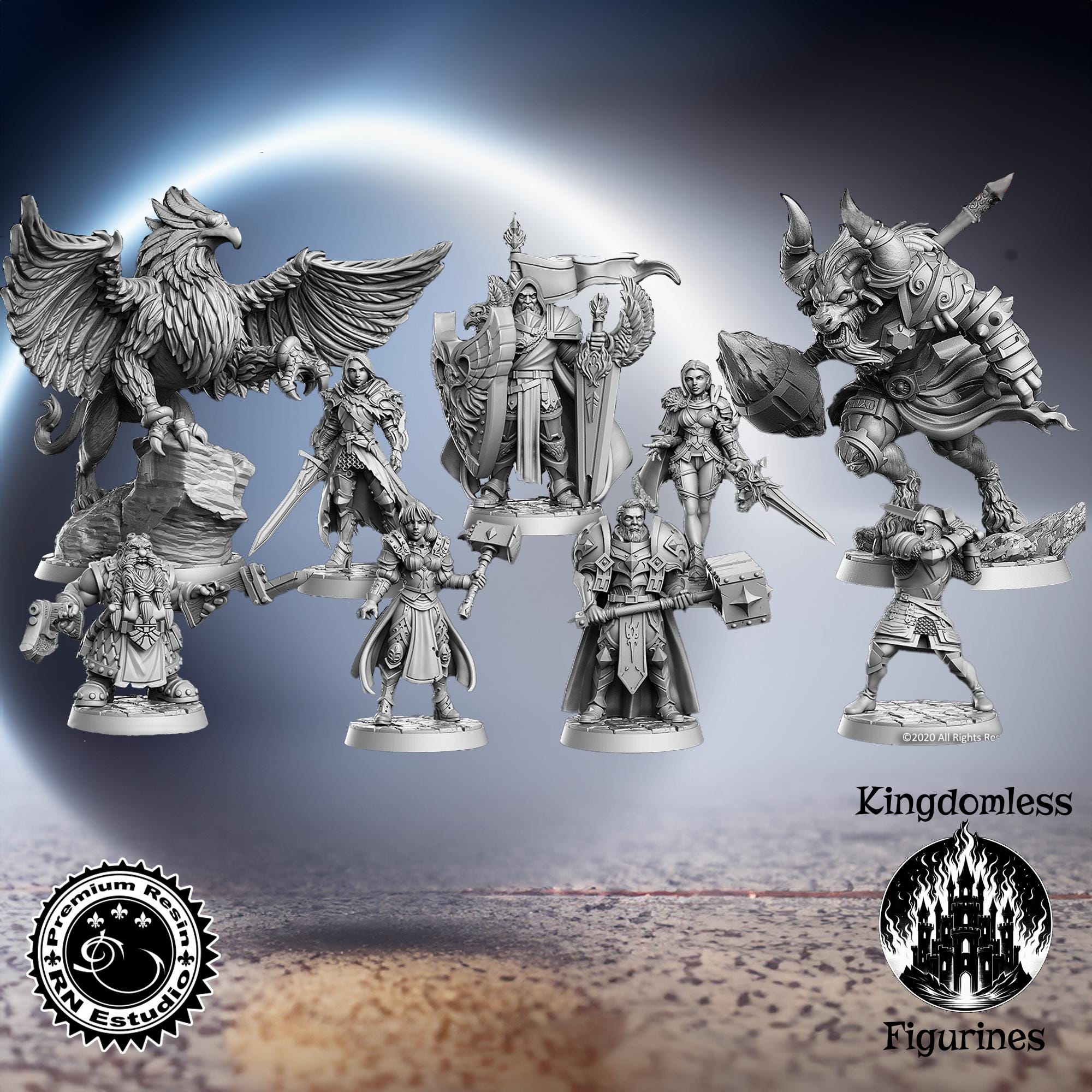 Dnd Griffin Mini | Tabletop RPG Miniature | D&D Figurines | Pathfinder ...