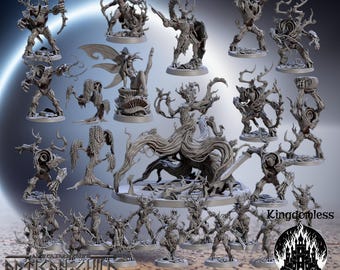 Barkwraith Spriggans Fantasy Tabletop Miniature | Barkwraith Spriggans ...