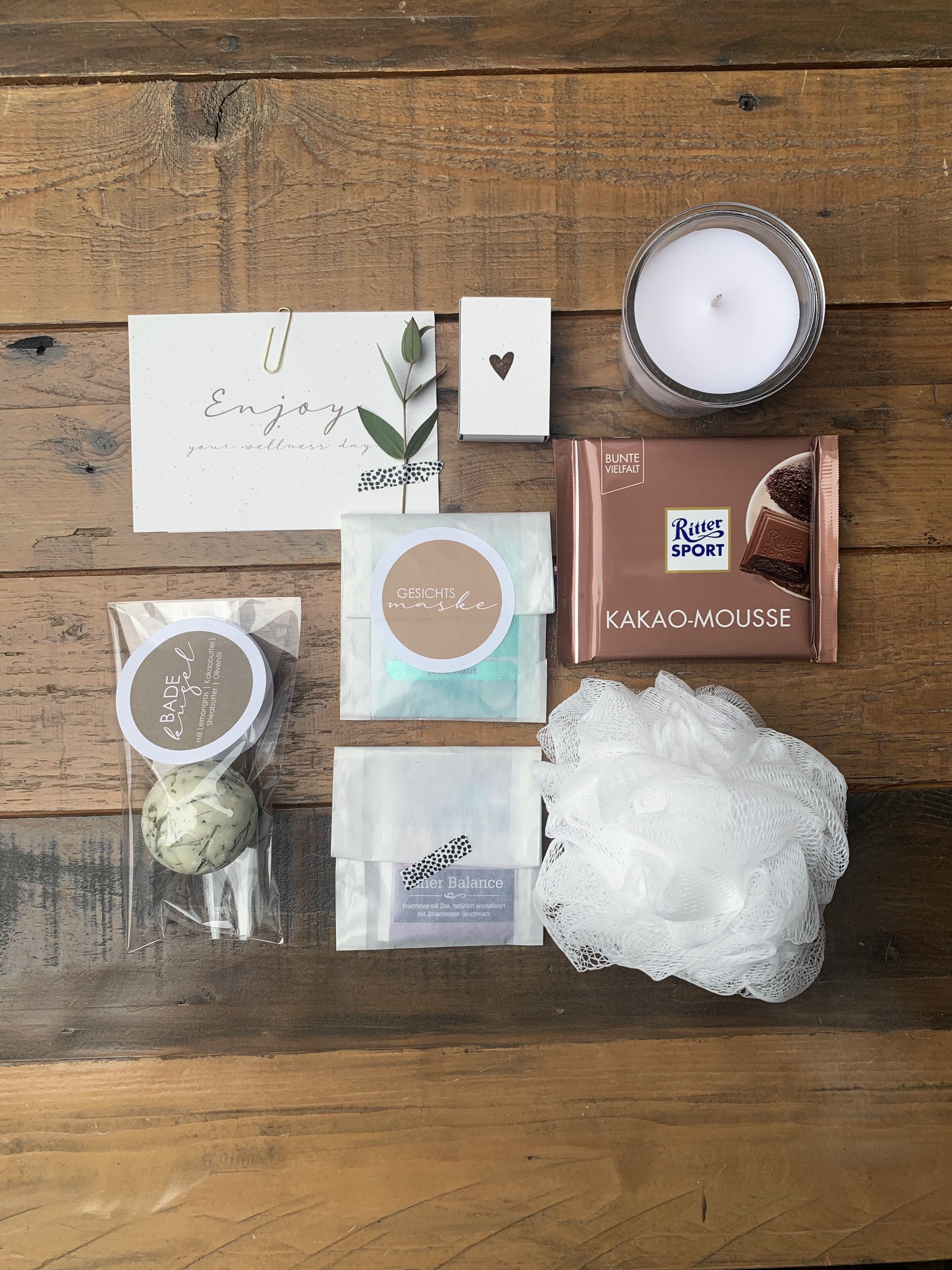 Geschenk Set Wellness Set Relax Set Spa Box Wellness - Etsy