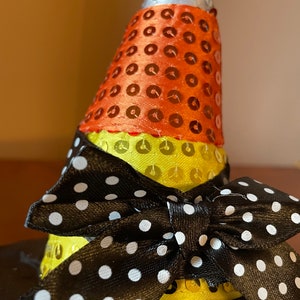Candy Corn Witch Gnome - Etsy