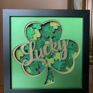 Lucky 8x8 Shadowbox - Etsy