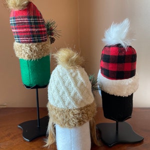 Christmas Pompom Hat Gnomes - Etsy