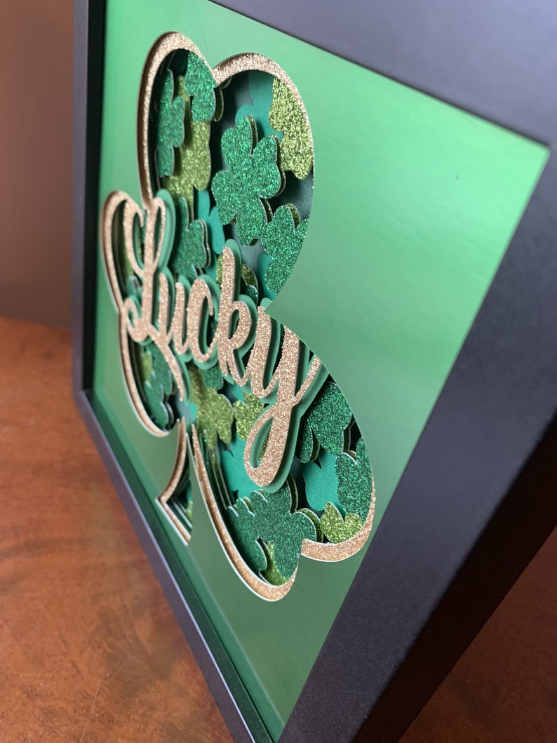 Lucky 8x8 Shadowbox - Etsy