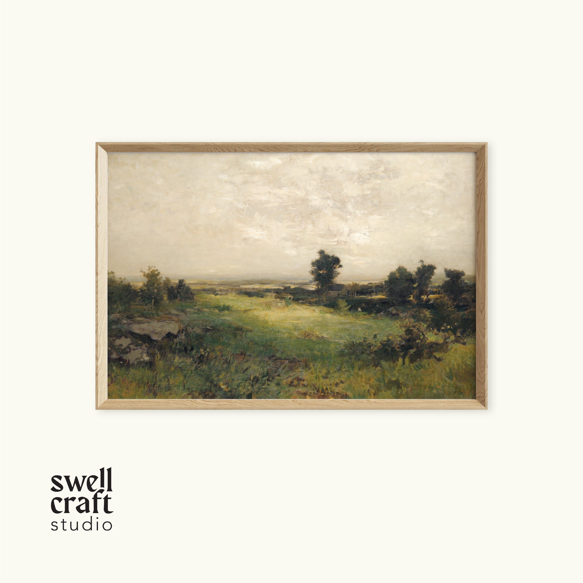 Vintage Idyllic, Printable Art Set, Cozy Riparian Aesthetic Room Decor ...