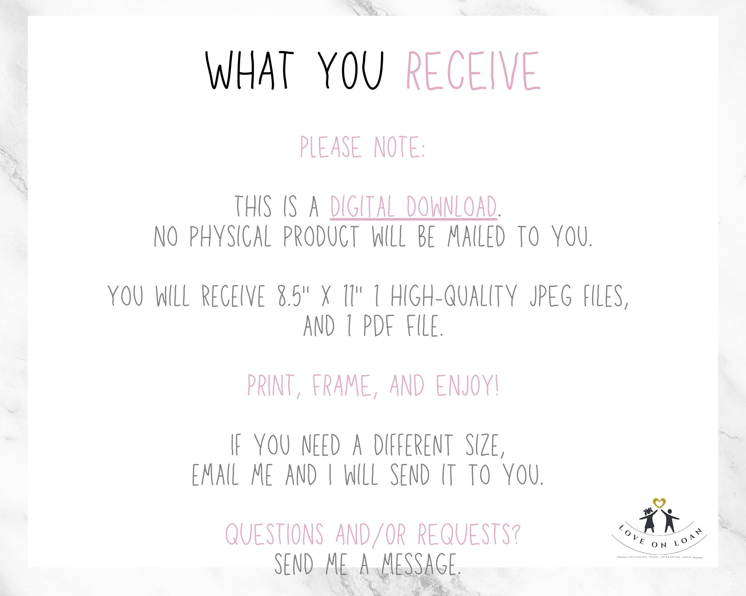 Foster Care Case Workers Printable Wall Art | Funny Instant Download ...