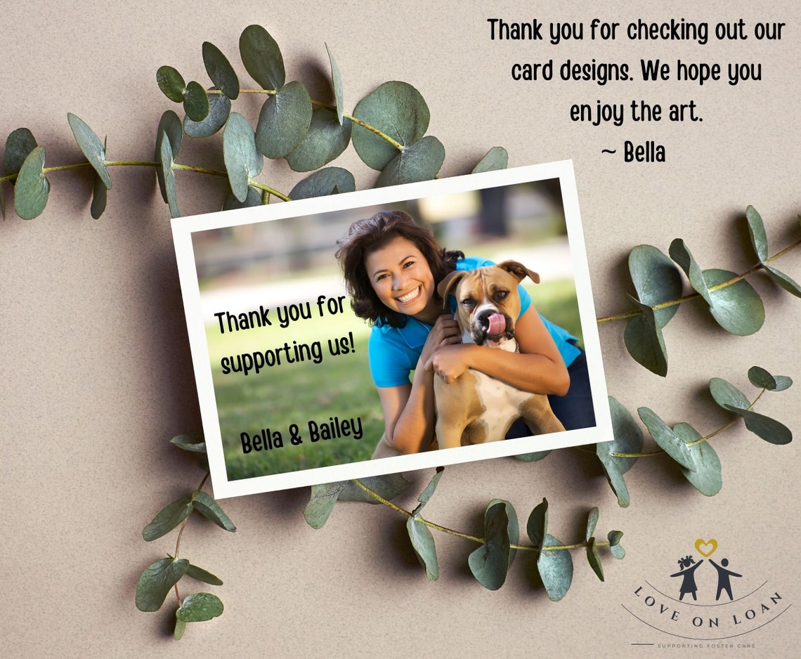 Printable Foster Parent Greeting Card Instant Download 7x5 Inch Cards ...