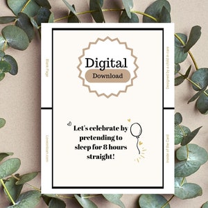 Printable Foster Parent Greeting Card Instant Download 7x5 - Etsy
