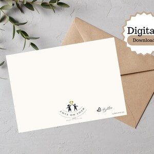 Printable Foster Parent Greeting Card- Instant Download- 7x5 Inch Cards ...