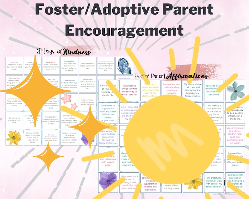 Foster Care Adoption Binder: Floral Printable, Case Management (instant ...