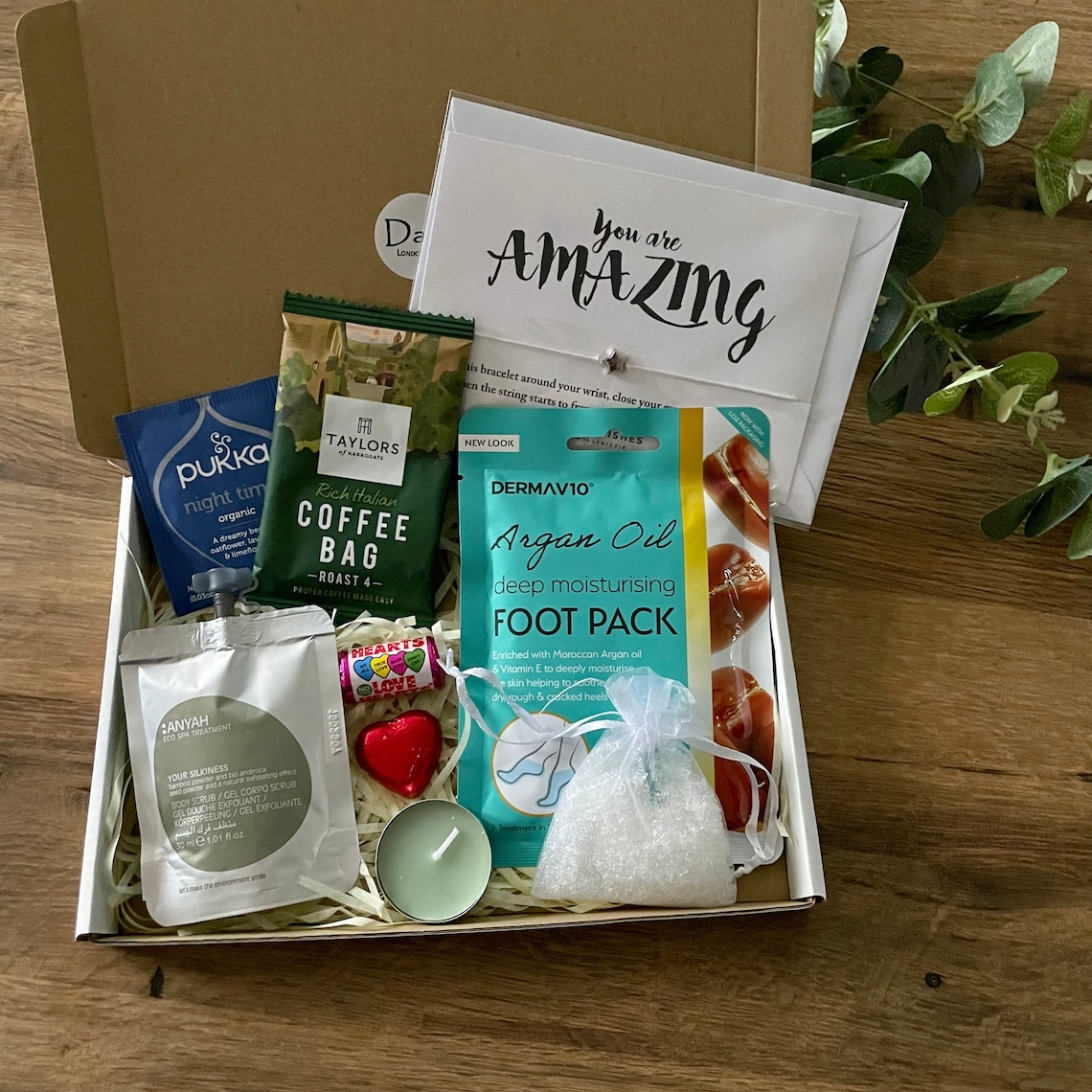 MENS SPA Pamper Box / Pamper Hamper Gift / Birthday Box for Men / Care ...