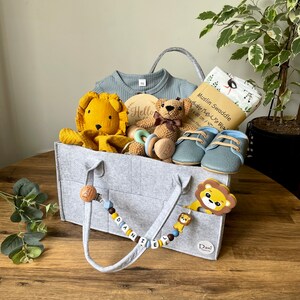 Baby Boy Hamper / Personalised Baby Gift / Baby Shower Gift / Nappy ...