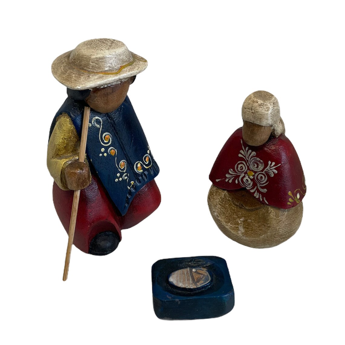 Nativity Indigenous Scene Hand Carved in 100% Wood by | Etsy