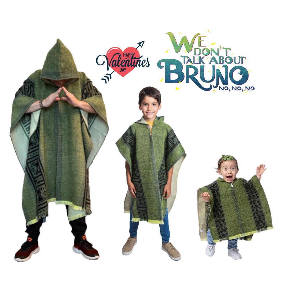 Limited Edition Encanto Bruno Poncho 100% Handmade in ECUADOR the ...