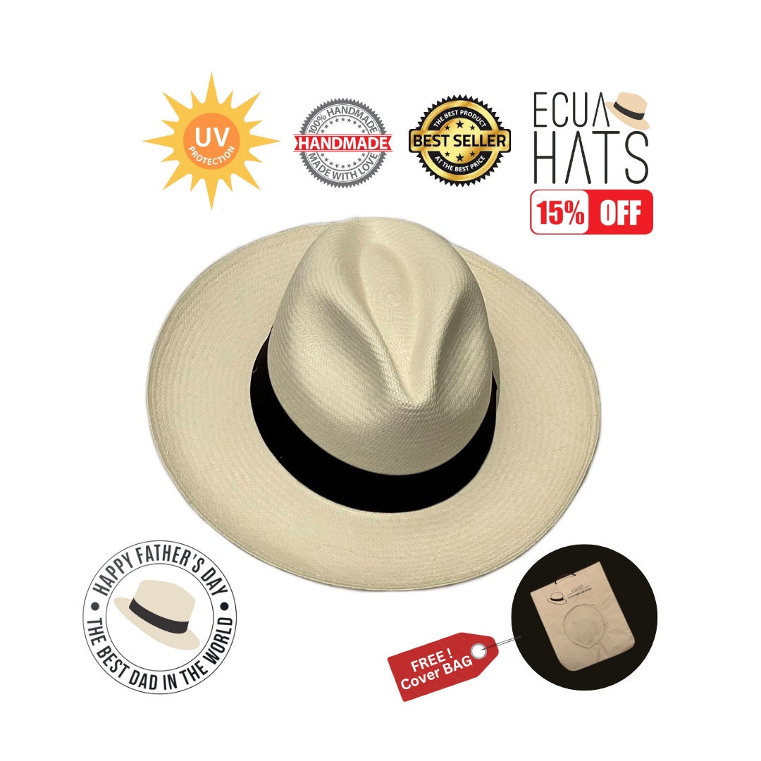 Genuine Unique Handmade Ecuador Montecristi Panama Hat Type Fedora ...