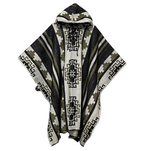 100% Wool Poncho Style Mapuche Made in Ecuador by Milmarte - Etsy