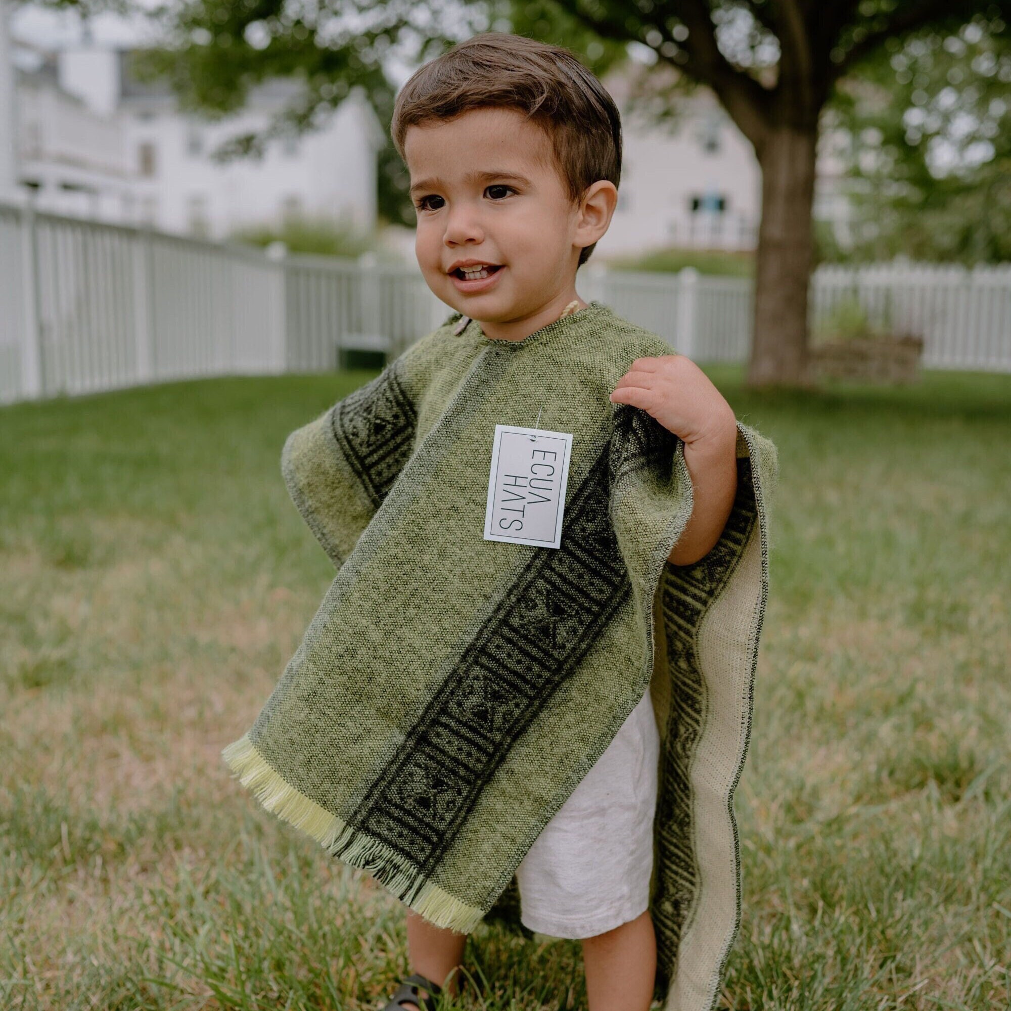 Bruno Encanto Poncho for Kids Toddlers and Baby // Authentic Handmade ...