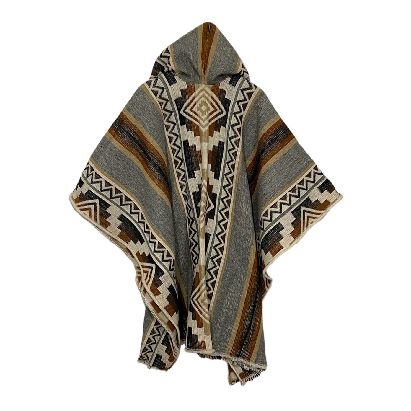 100% Wool Poncho Style Mapuche Made in Ecuador by Milmarte - Etsy Canada