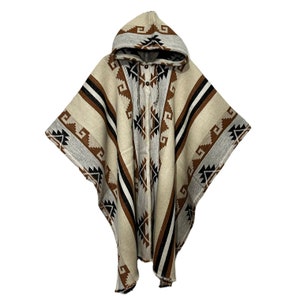 100% Wool Poncho Style Mapuche Made in Ecuador by Milmarte - Etsy