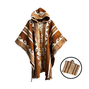 100% Wool Poncho Style Mapuche Made in Ecuador by Milmarte - Etsy