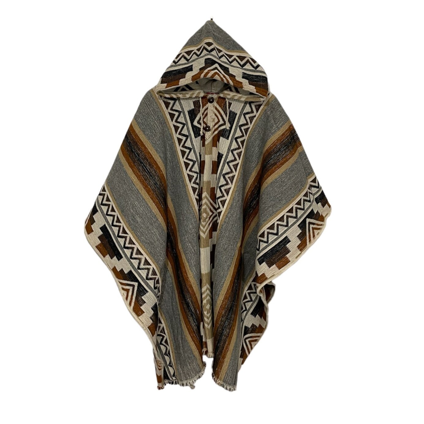 100% Wool Poncho Style Mapuche Made in Ecuador by Milmarte - Etsy Canada