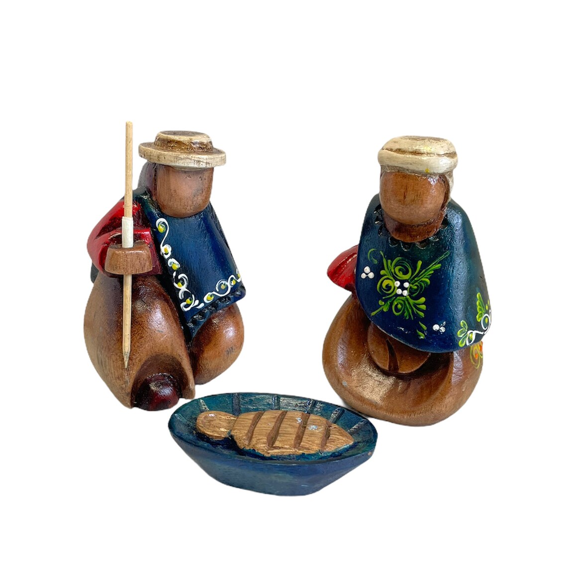 Nativity Indigenous Scene Hand Carved in 100% Wood by | Etsy