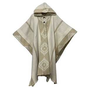 100% Wool Poncho Style Mapuche Made in Ecuador by Milmarte - Etsy