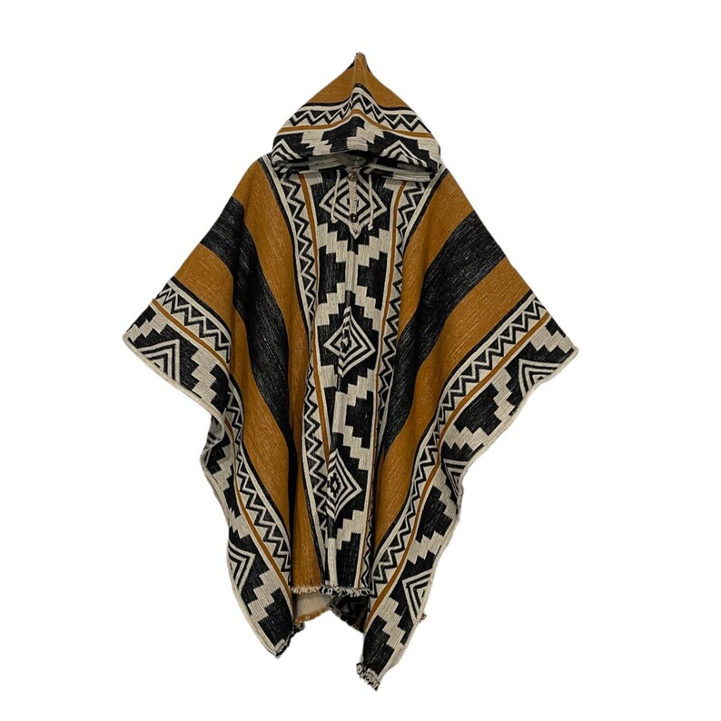 100% Wool Poncho Style Mapuche Made in Ecuador by Milmarte - Etsy