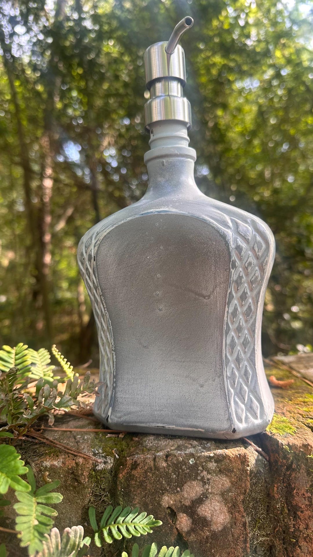 Crown Royal Reserve Soap Pump Dispenser Upcycled Liquor Whiskey Bottle ...