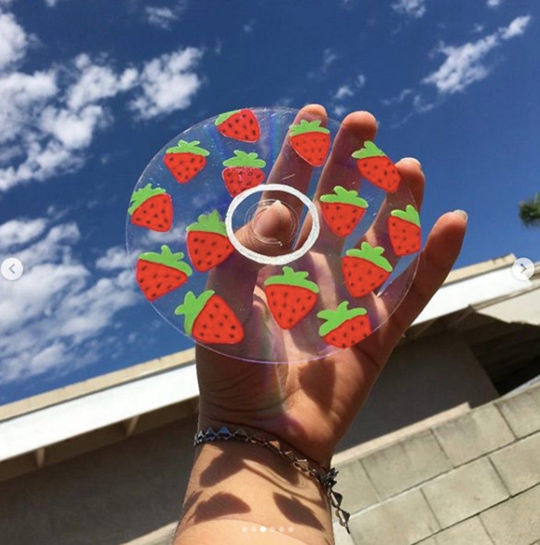 Hand Painted CD Decor can Be Customized - Etsy