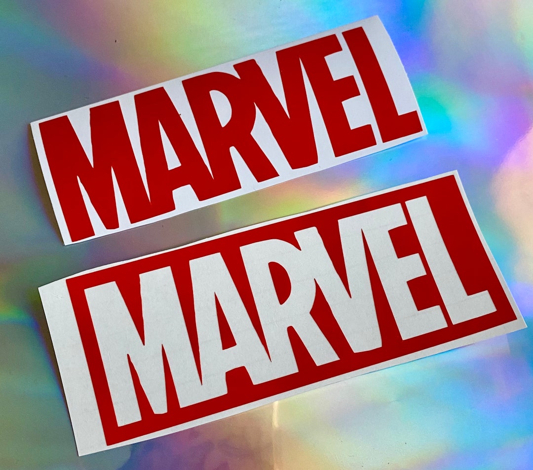 Marvel Logo Vinyl Decal - Etsy