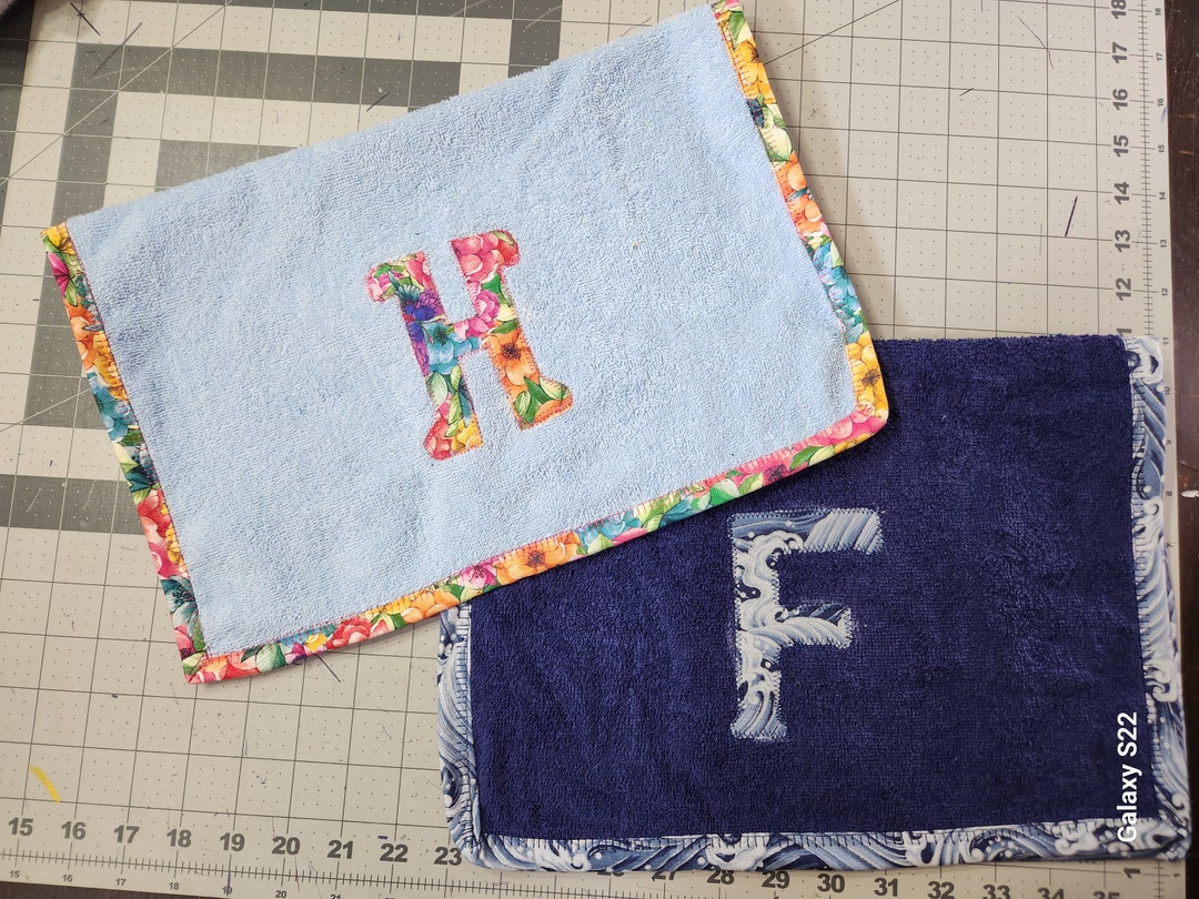 Customized Hand Towels, Made to Order, Monogramed, Applique Hand Towels ...