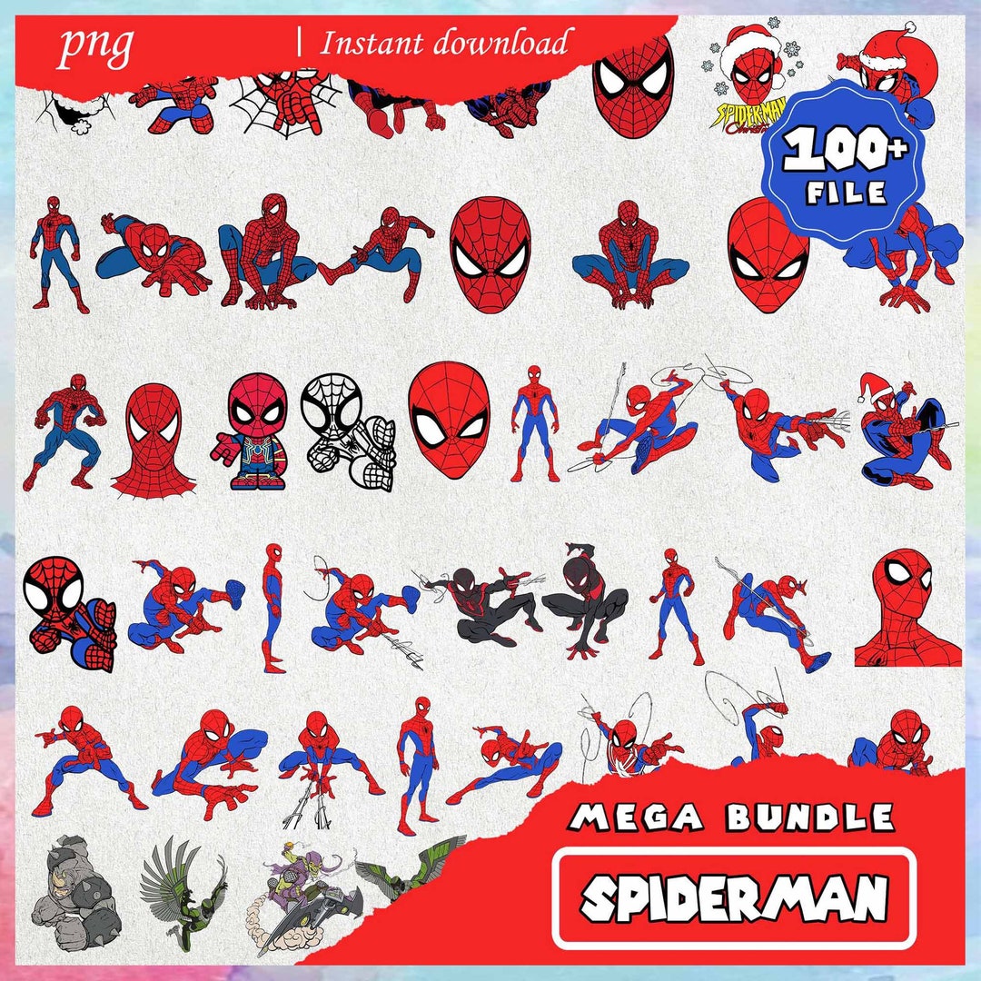 Spiderman SVG, Superhero Svg, High Quality Layered Files, Svg Files for ...