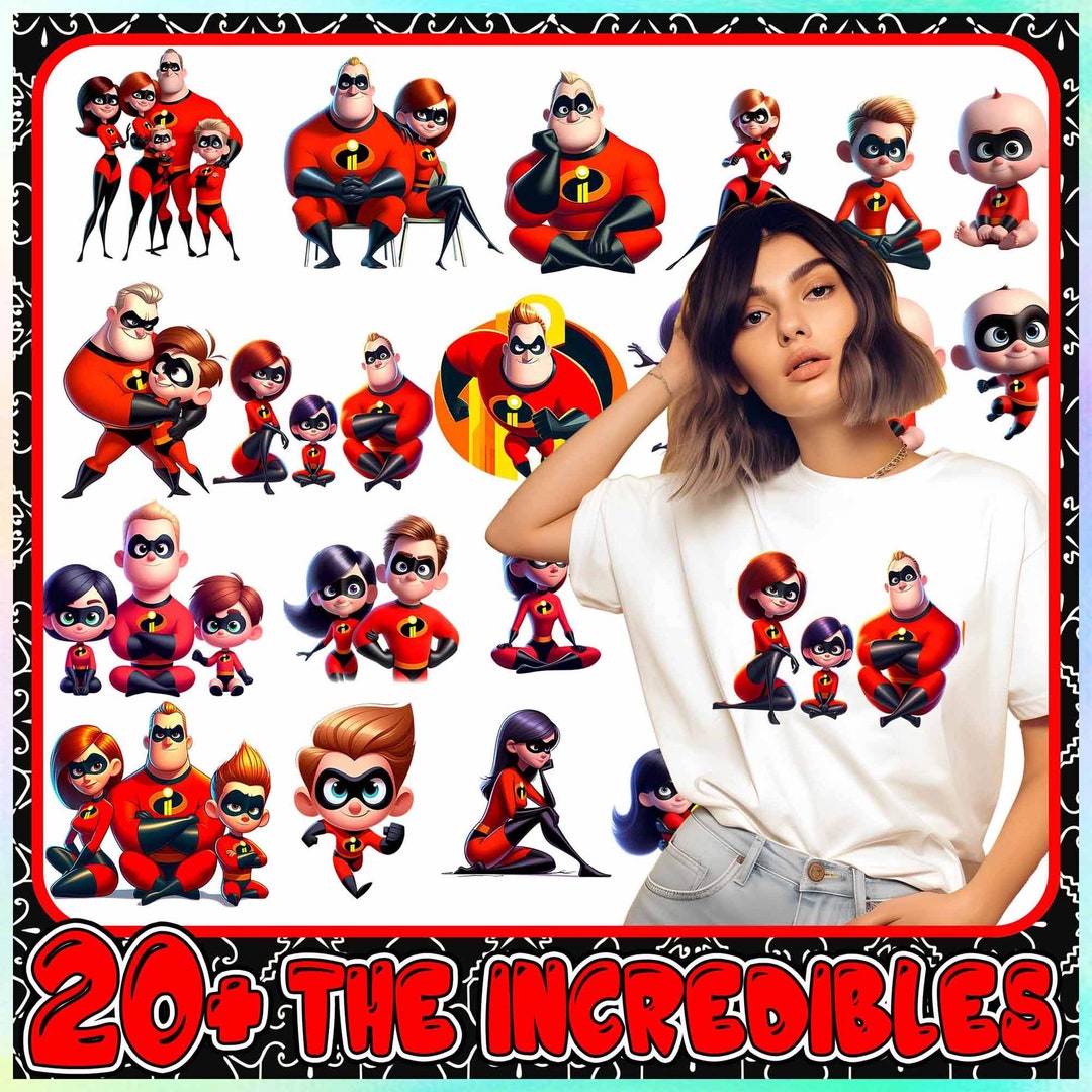 Digital Incredibles PNG, SVG Download Incredibles Images Birthday ...