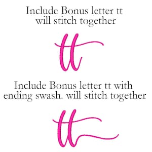 Hello Signature Duo Font With Tails Embroidery Machine 624 Fonts 6 ...