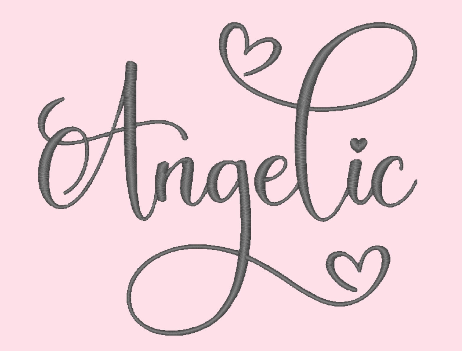Angel Word Cursive