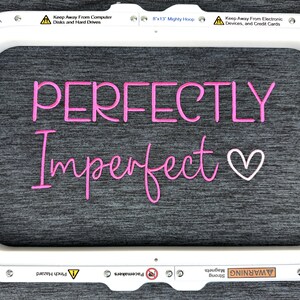Perfectly Imperfect Duo Font Embroidery Machine Designs BX Monogram - 2 ...
