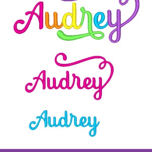 Audrey Font With Tails Swash Embroidery Machine Designs 654 Fonts 6 ...