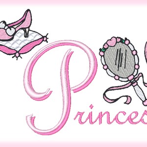 104 Princess Embroidery Machine Designs Font Bundle Set Castle Monogram ...