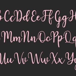 Hello Signature Duo Font With Tails Embroidery Machine 624 Fonts 6 ...
