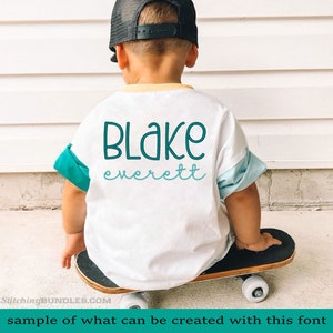 Alexa Grace Duo Font BX Embroidery Machine Designs Monogram - 2 Fonts ...