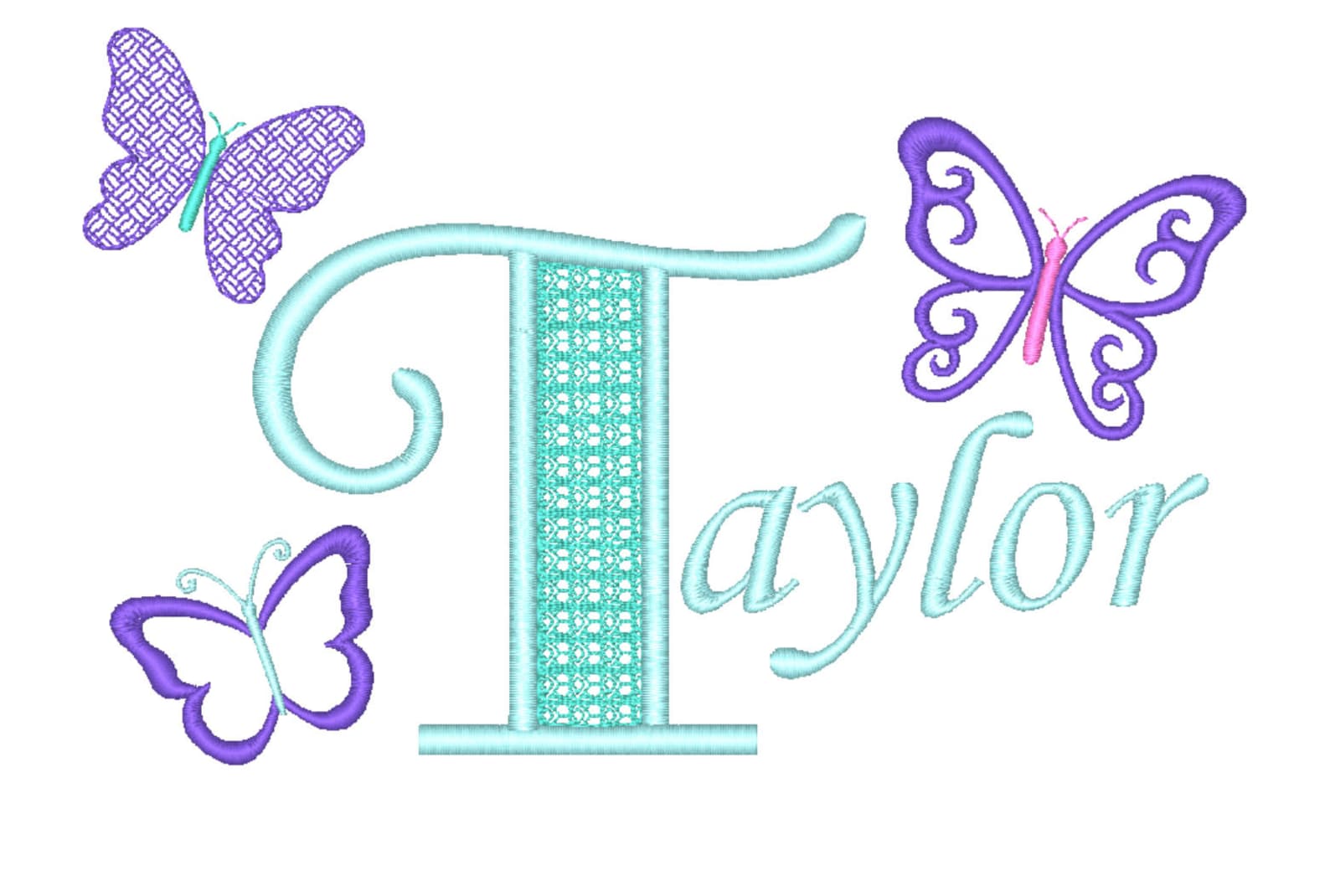 145 Butterfly Embroidery Machine Designs Font Bundle Set - Etsy